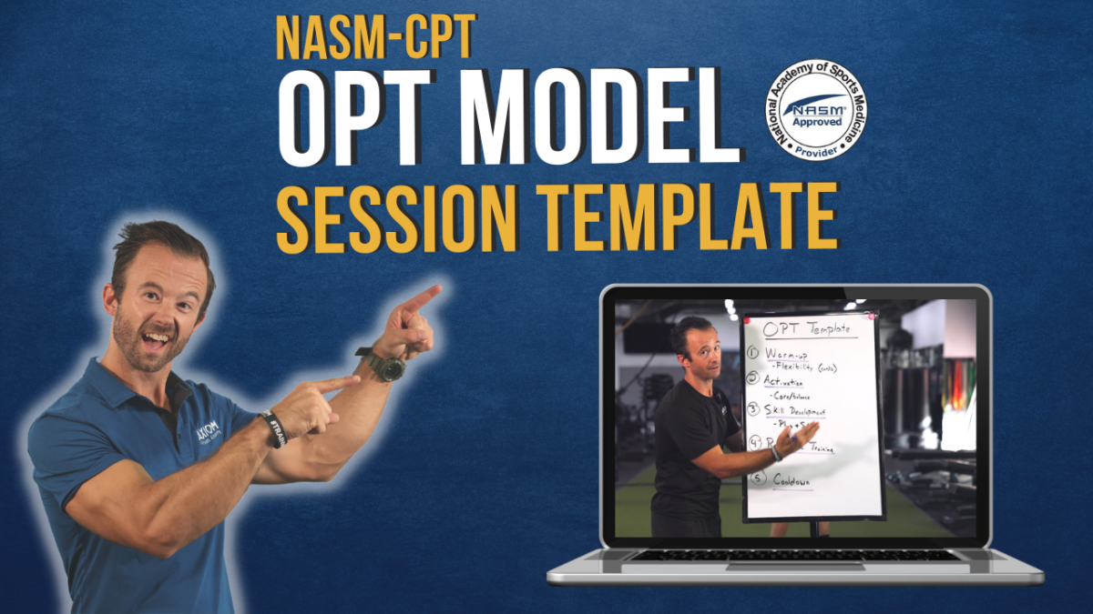 How To Build Training Sessions With The NASM OPT Model - AXIOM Fitness ...