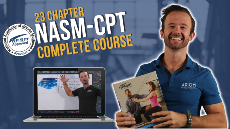Axiom Virtual Classroom Personal Training Prep Course - No NASM Cert ...