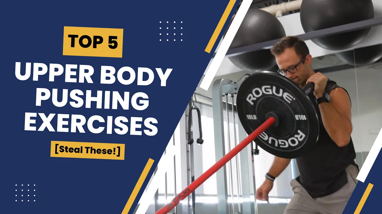 Top 5 Upper Body Pushing Exercise For Every Client AXIOM Fitness Academy